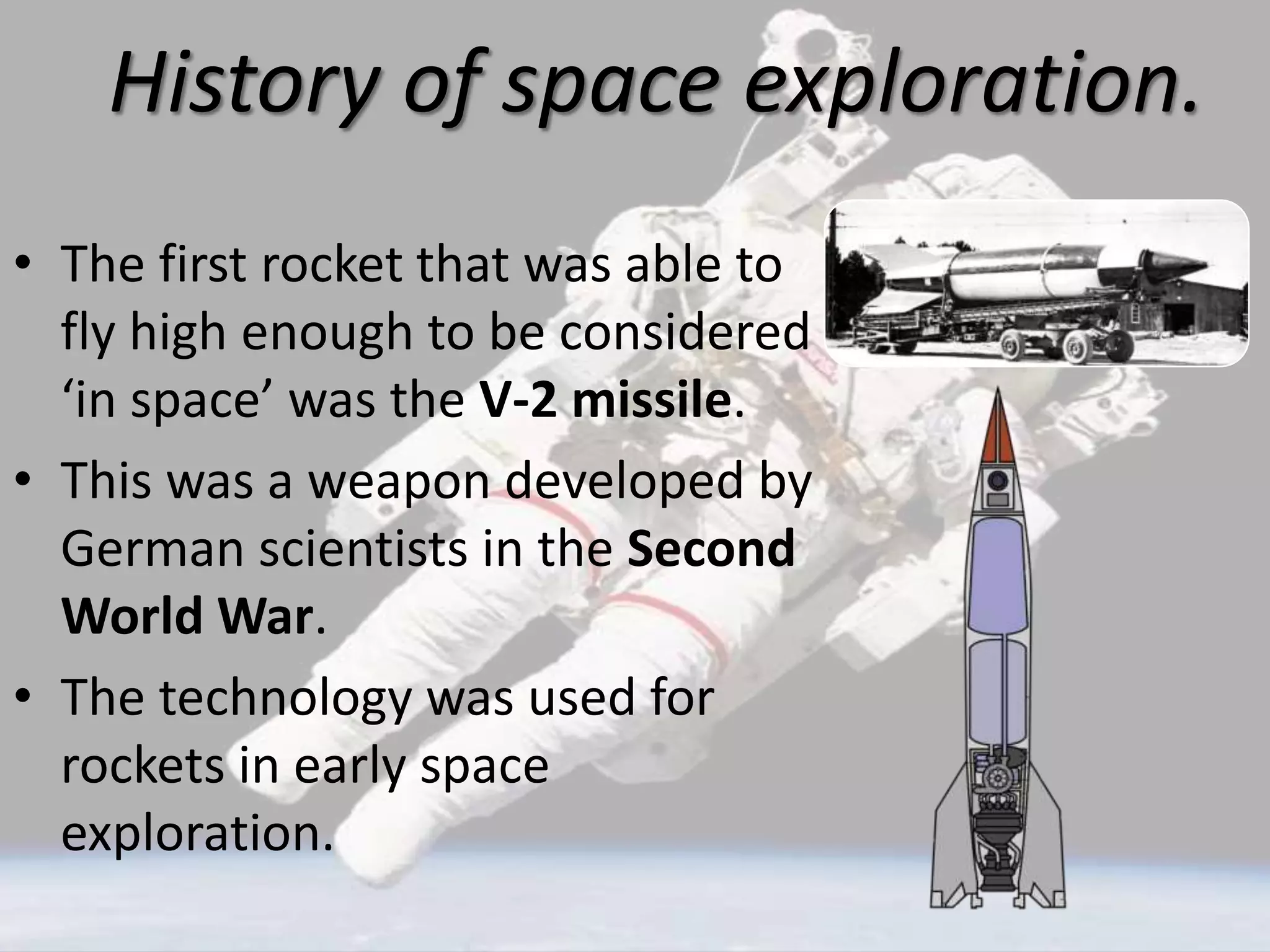 Space exploration (seminar) | PPTX