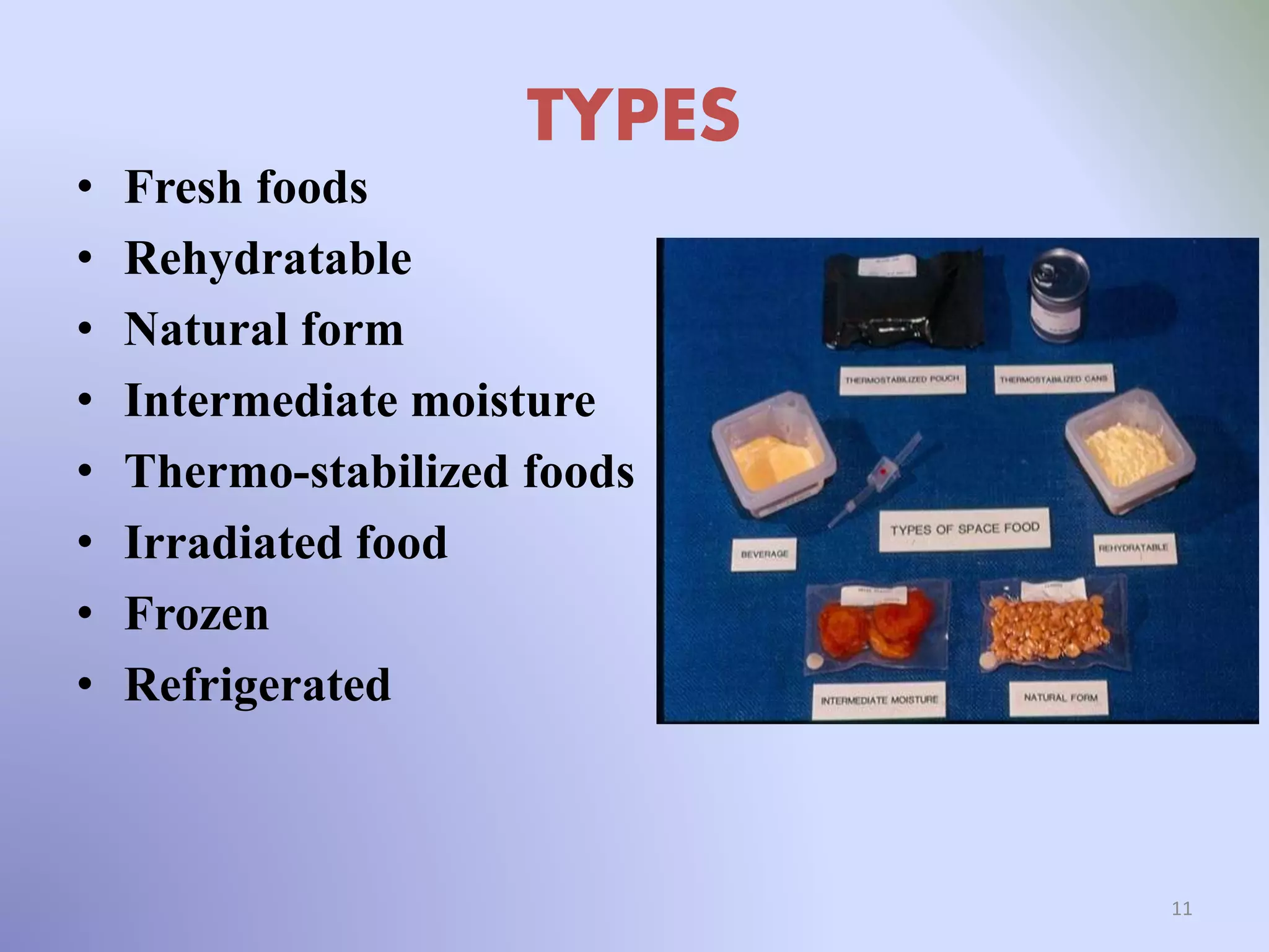 SPACE FOOD | PPTX