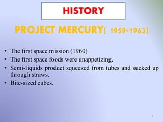 SPACE FOOD | PPTX