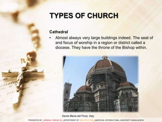 Space for worship_Church architecture | PPT