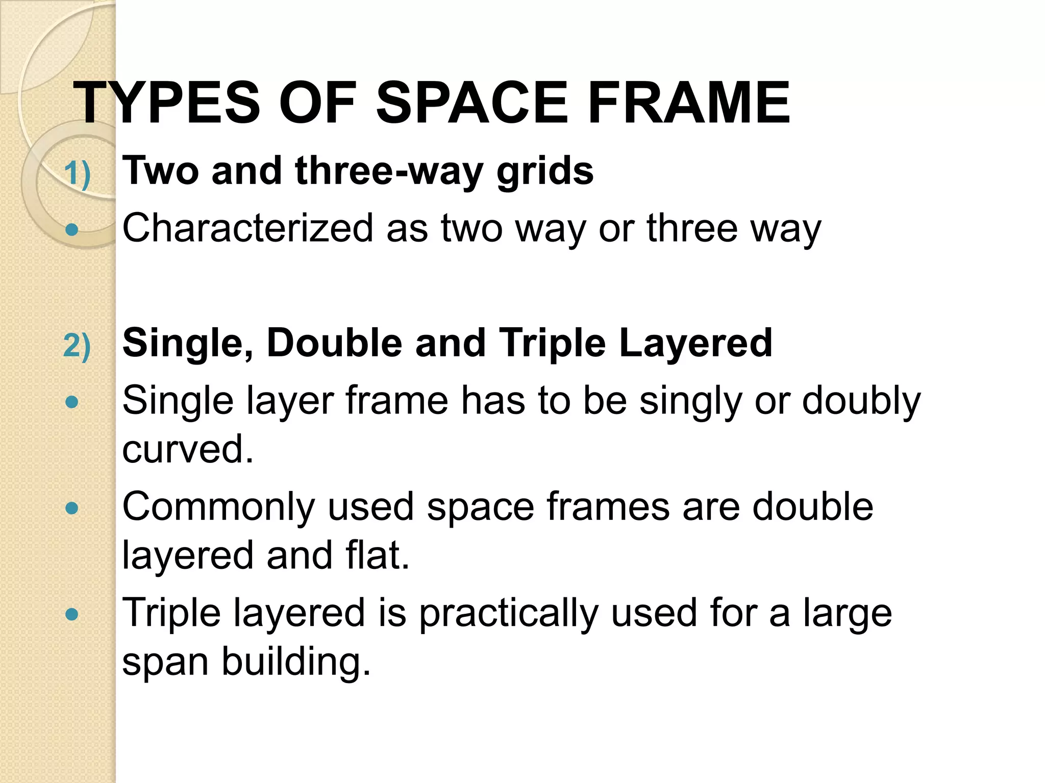 Space frame | PPTX