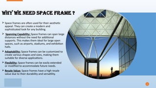 SPACE FRAME Presentation In GEC Khagaria | PPTX
