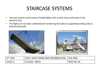 Spaceframe and prefabrication | PPTX