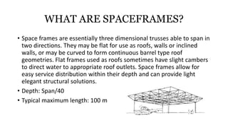 Space frames1 | PPTX