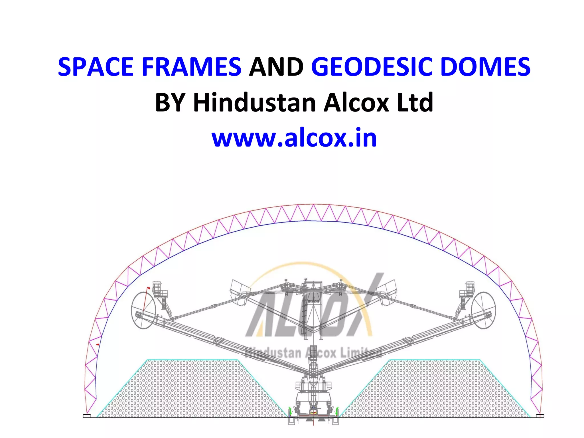 Space frame , space structure and geodesic domes | PPT