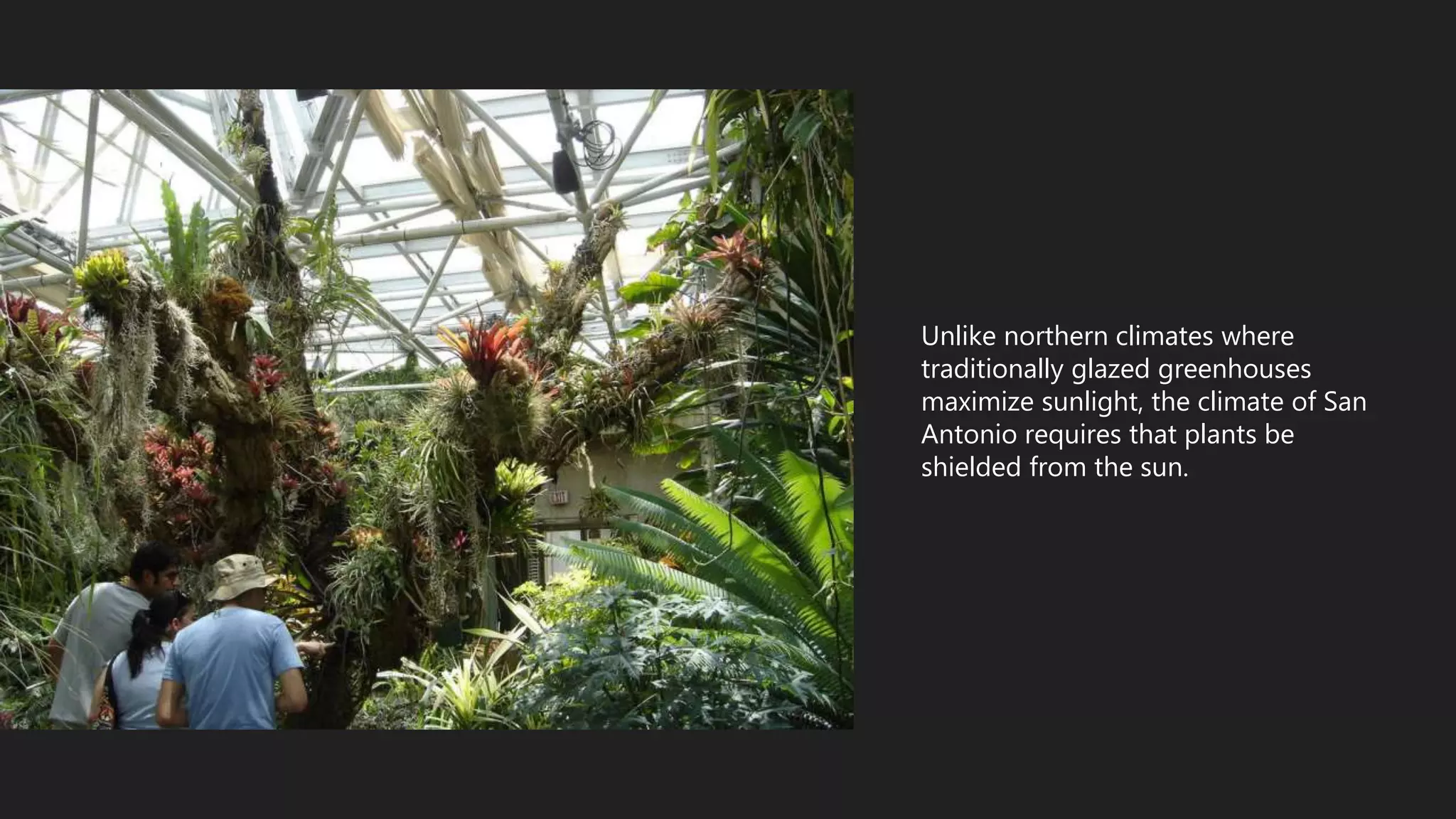 Space frame structure - Lucille Halsell Conservatory | PPTX