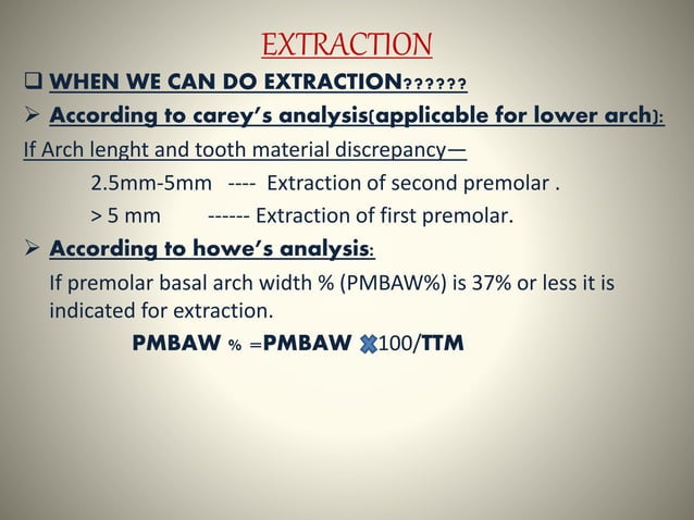 Space gaining methods -ORTHODONTICS | PPTX | Dental Health | Diseases and Conditions