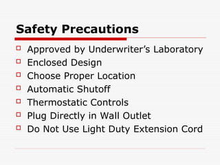 What is Space Heater Safety and why it is important | PPT