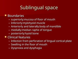 Space infection of SUB mand,mental & lingual.ppt