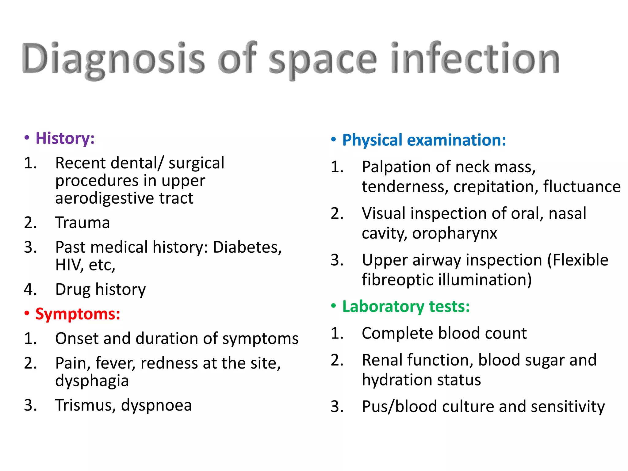 Maxillofacial space infections | PPTX