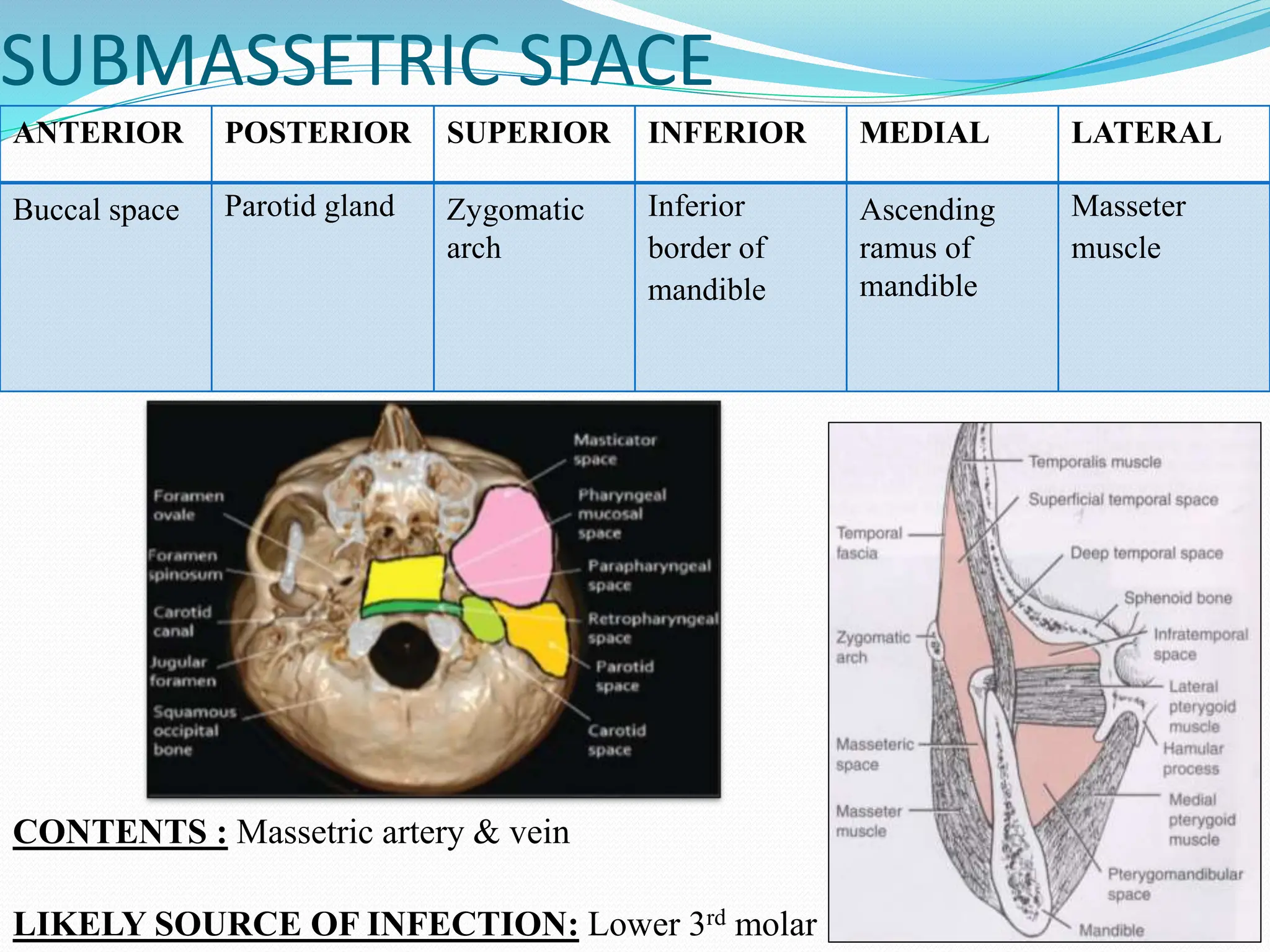 SPACE INFECTIONS-TYPES, DIAGNSOSIS AND MANAGEMENT | PPTX