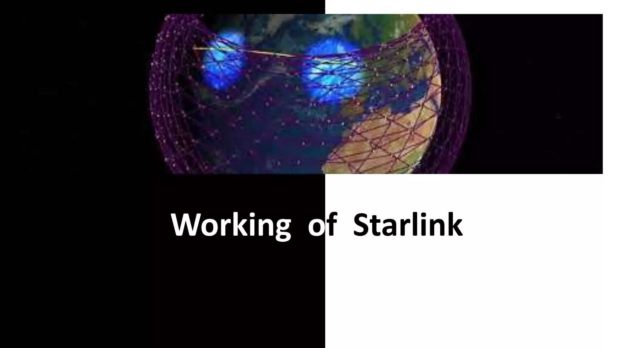 Space internet and starlink | PPTX