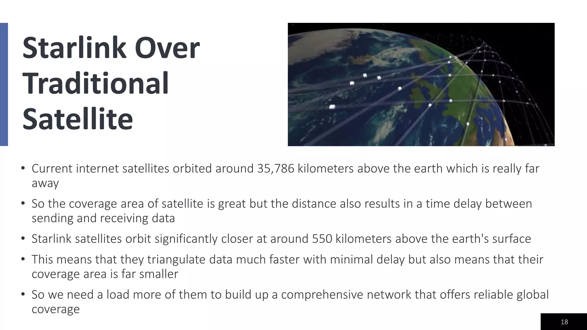Space internet and starlink | PPTX