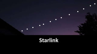 Space internet and starlink | PPTX