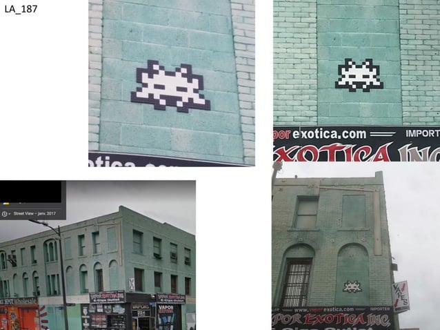 Space Invader Los Angeles Wave9 in May 2018 | PPT