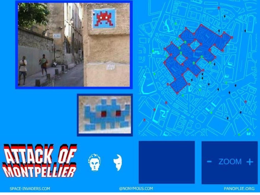 Space Invaders Montpellier