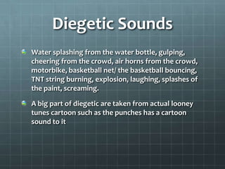 Sound Analysis - Space Jam PP | PPT