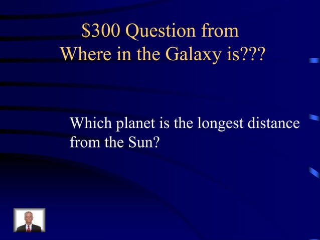 Space jeopardy | PPTX