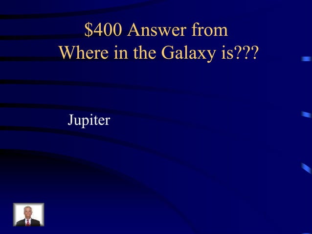 Space jeopardy | PPTX