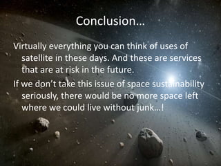 Space junk | PPT