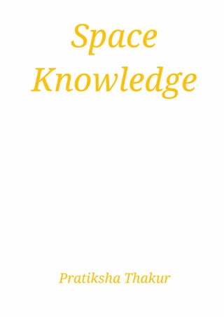 Space Knowledge | PDF
