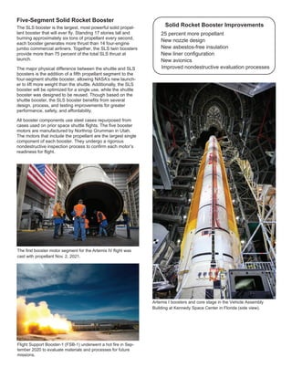 Space Launch System Solid Rocket Booster | PDF