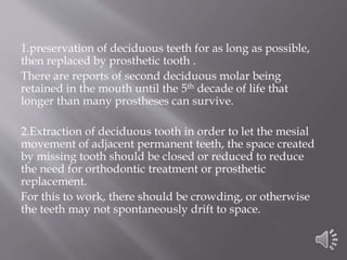 Space loss and crowding | PPTX