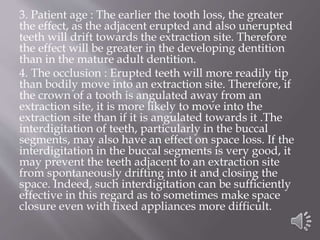 Space loss and crowding | PPTX