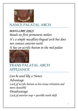 Space maintainers | DOCX