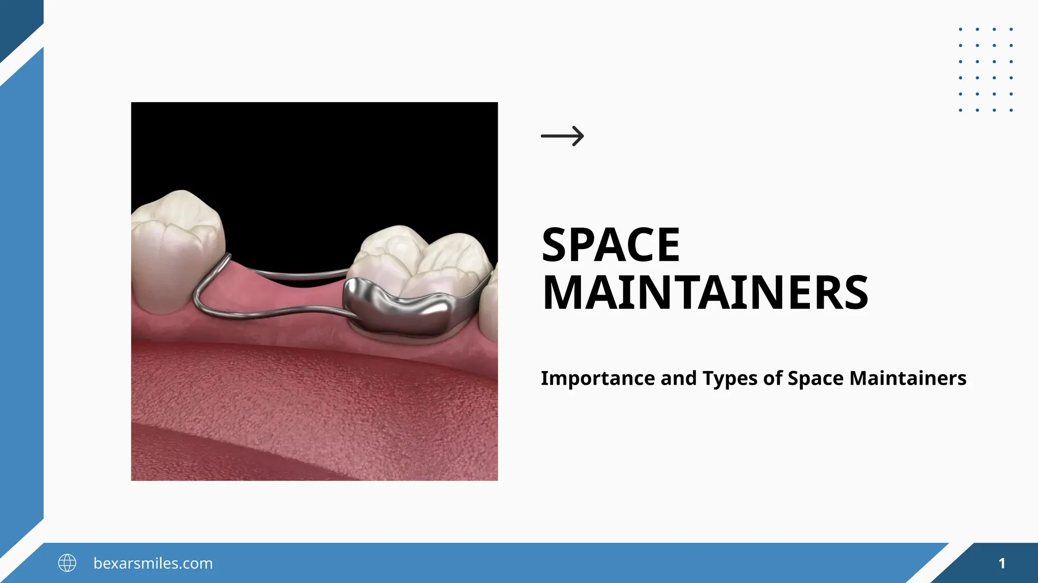 Space Maintainers in Pediatric Dentistry.pptx