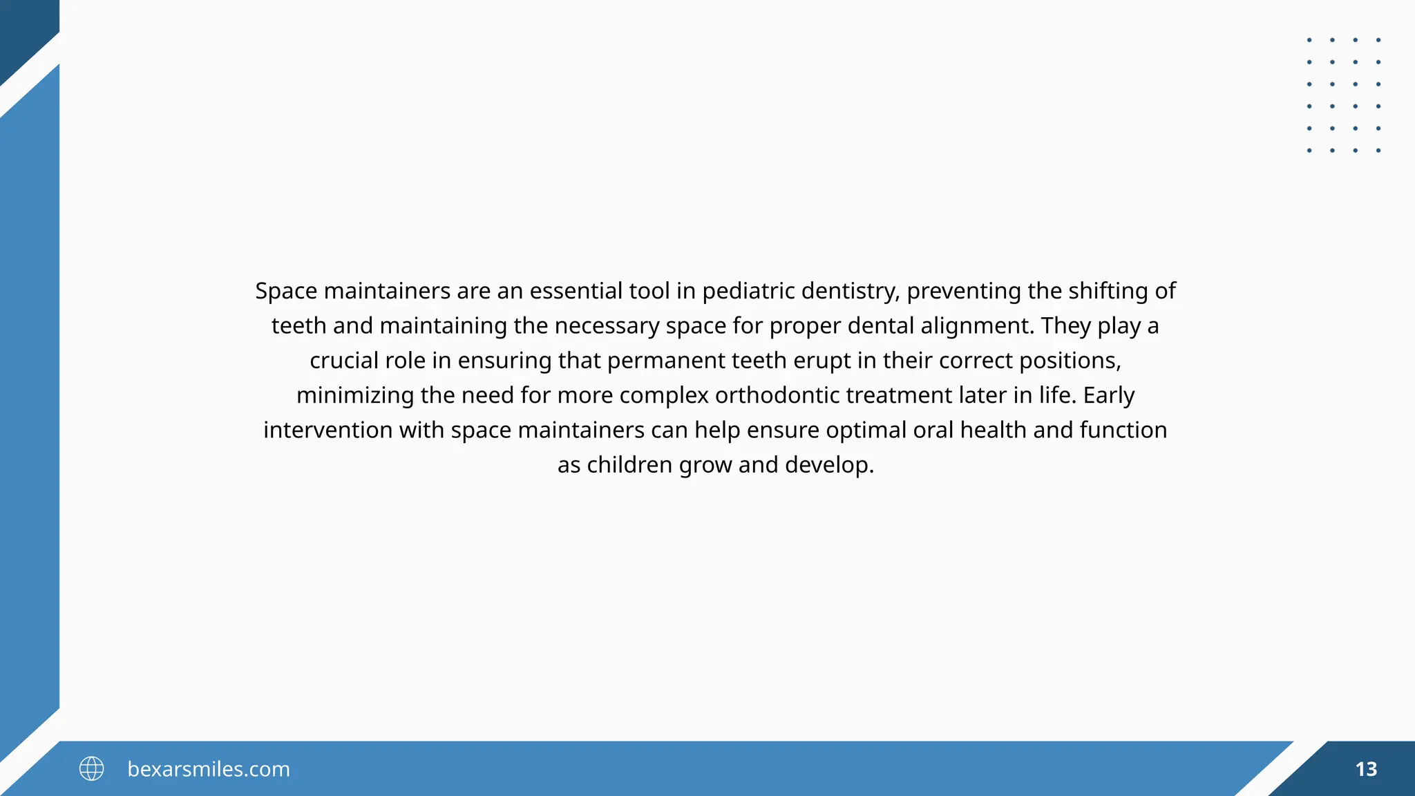 Space Maintainers in Pediatric Dentistry.pptx