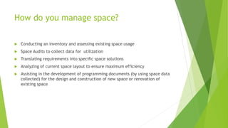 Space Management | PPTX