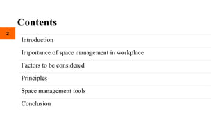 Space Management in workplace-Sandip.pptx