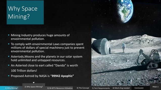 Space mining/Optical Mining/Astroid Minining | PPT