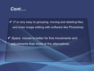 Space Mouse ppt | PPTX