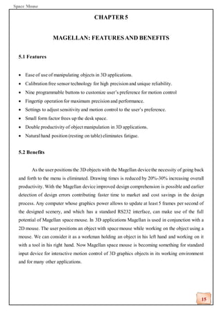 Space mouse report | PDF