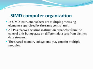 Space of simd computers | PPT