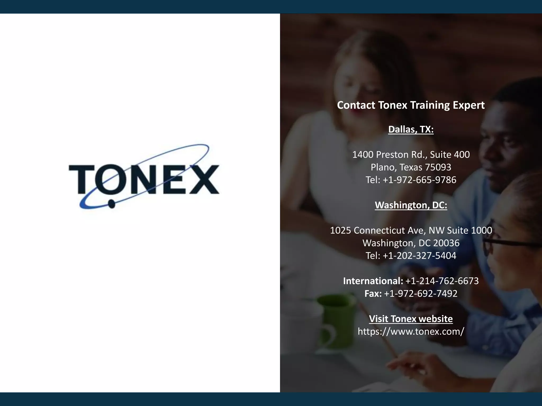 Space operations and cybersecurity training | Tonex Training | PPTX