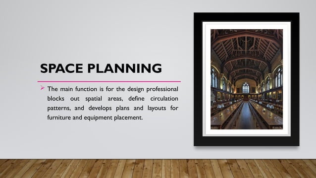 Space planning for architectures in home | PPTX