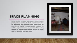 Space planning for architectures in home | PPTX