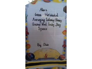 Space poetry 2 r | PPTX