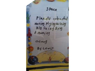 Space poetry 2 r | PPTX