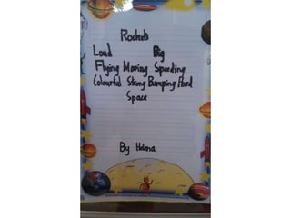 Space poetry 2 r | PPTX