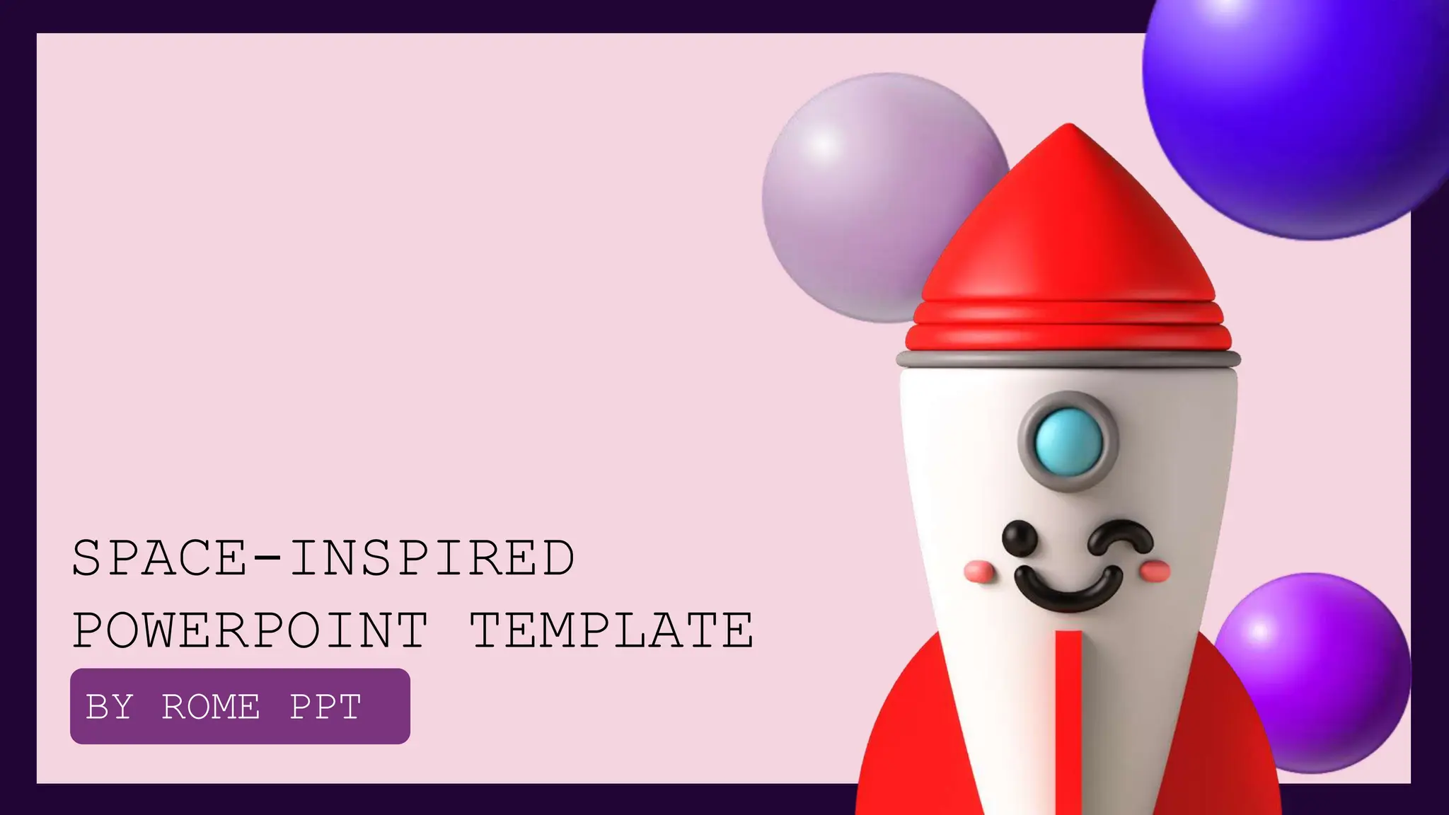 Space PPT Template, planet, stars, presentation template idea.pptx