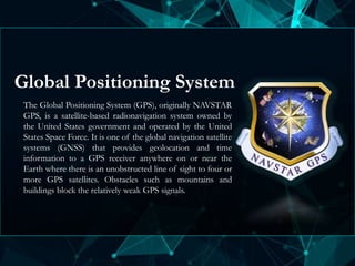 GNSS(GLOBAL NAVIGATION SATELLITE SYSTEM) | PPTX