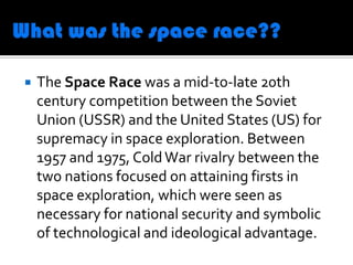 Space race by alaa | PPTX