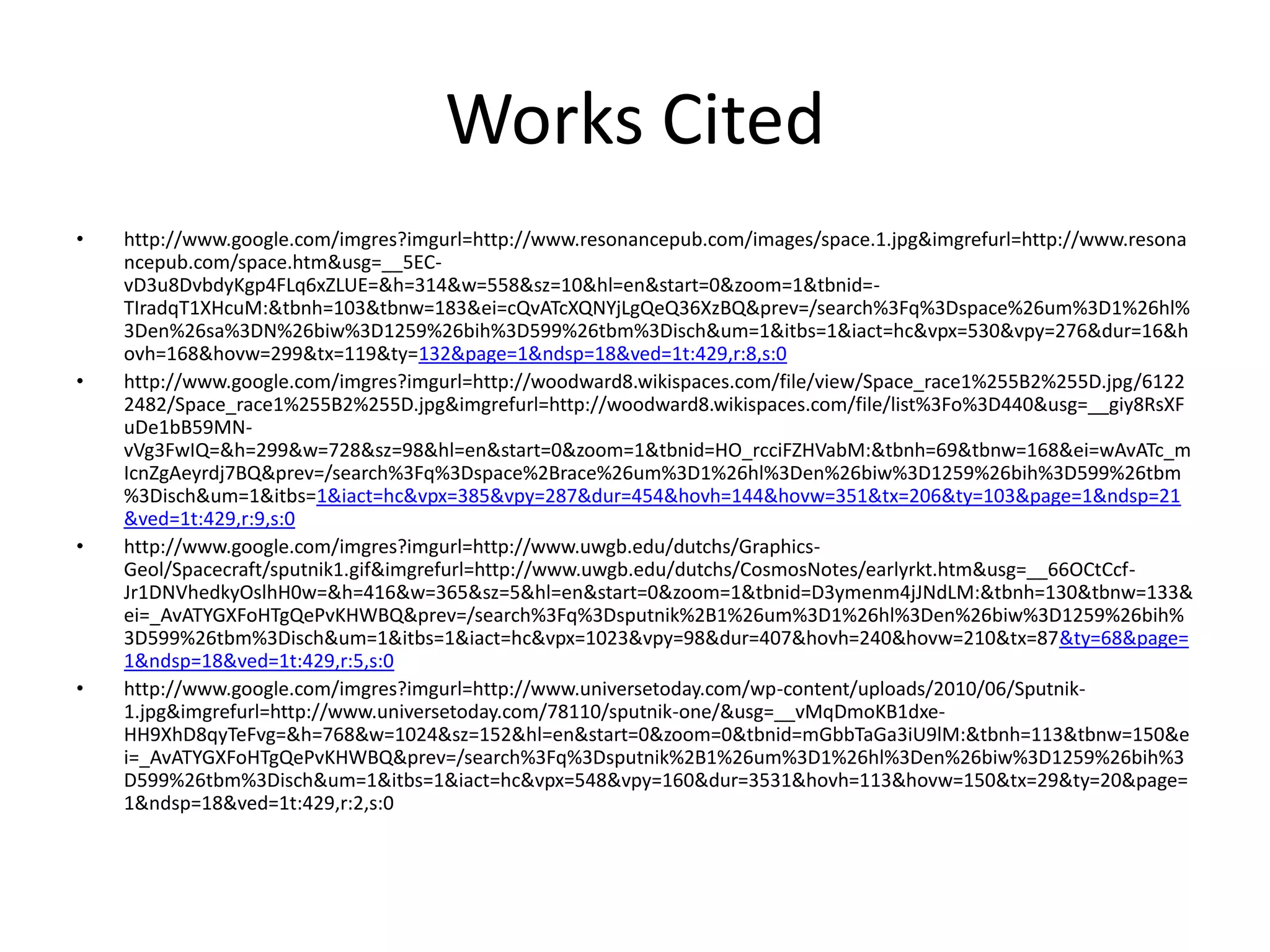 Space race power point | PPTX