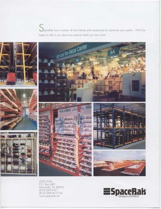 Spacerak Main Brochure | PDF