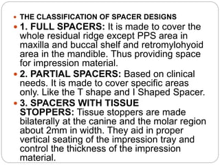 Spacer designs | PPTX