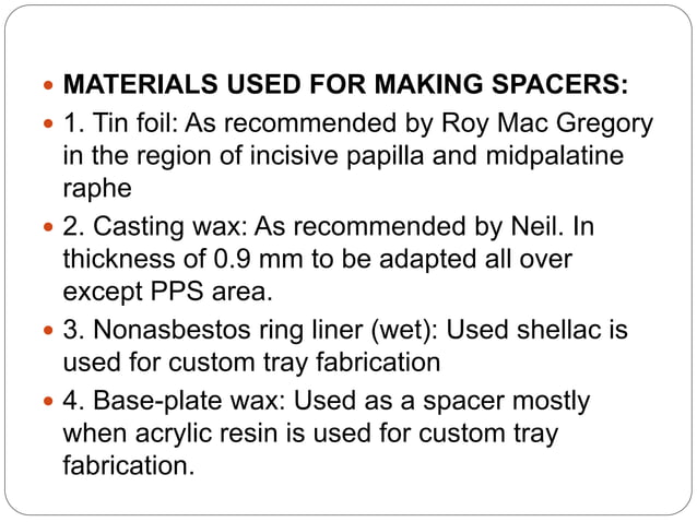 Spacer designs | PPTX